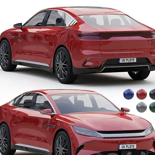 Vehicles & Machinery STL Download - BYD Han EV 2023by Davron