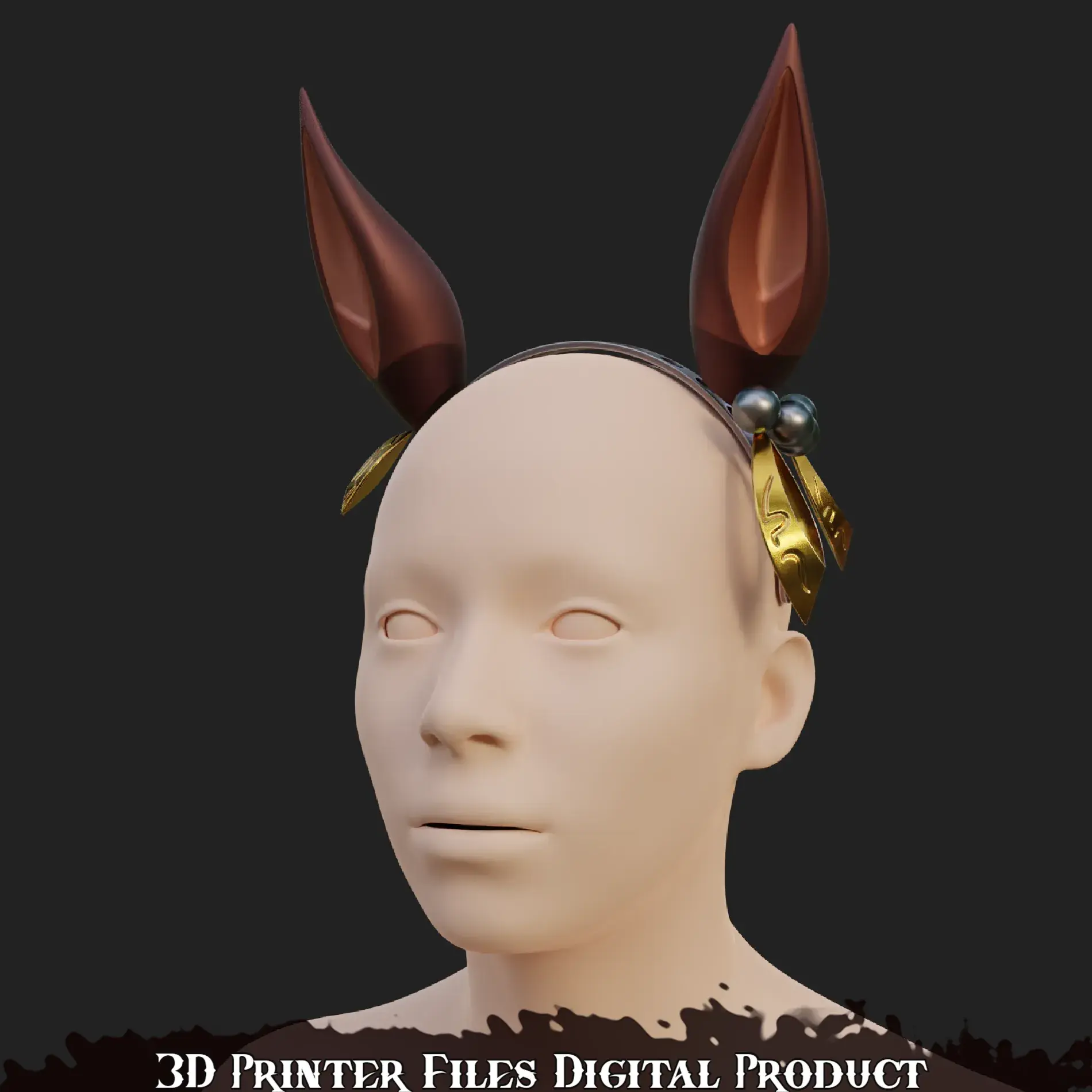 Cosplay STL Download - Seeking The Pearl Ears and Head Uma musume ...