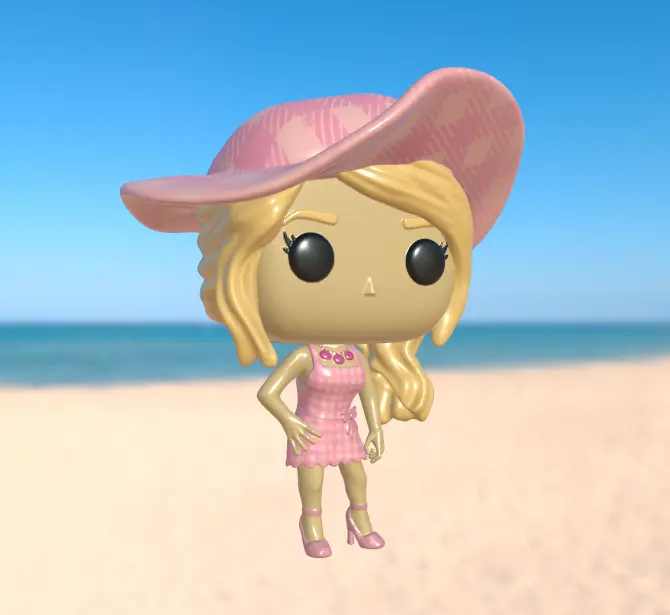 Characters & Creatures STL Download - Funko Barbieby Axos3D
