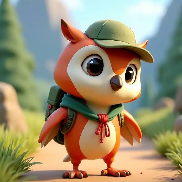 3D Printer Files | 3MF File | Owl Cub Scout | Creality Cloud