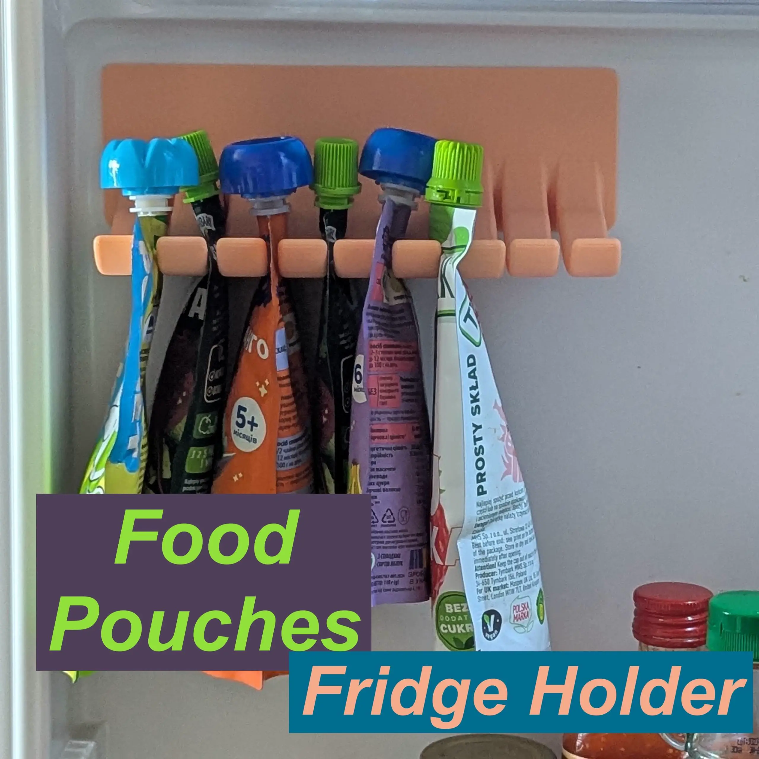 3D Printer Files | 3MF File | Food pouches holder for fridge | Creality ...
