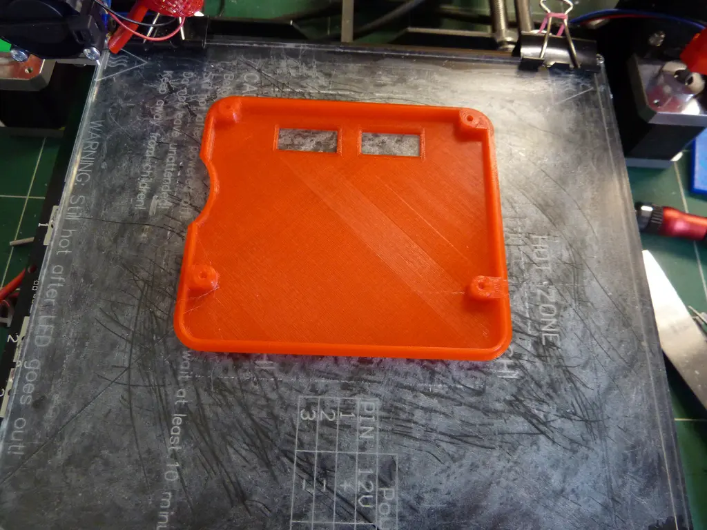 Rounded Full Graphic LCD case with SD card removal notch. | 3D models ...