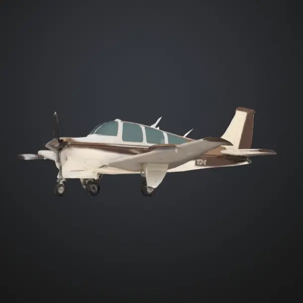 3D Printer Files | 3MF File | Beechcraft Bonanza F-33 | Creality Cloud