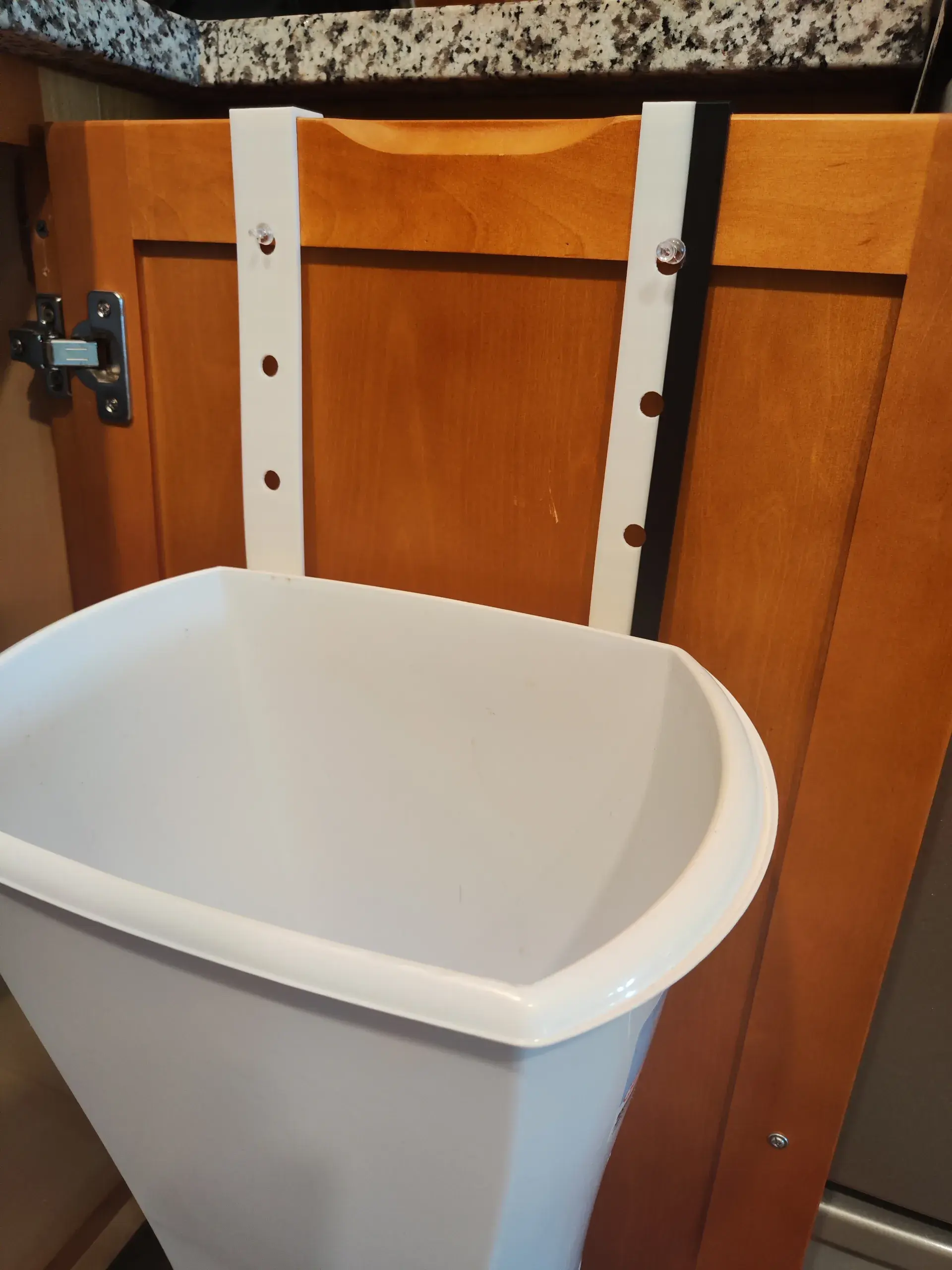 3D Printer Files | 3MF File | Dual-Mount Trash Bin Hanger Bracket ...