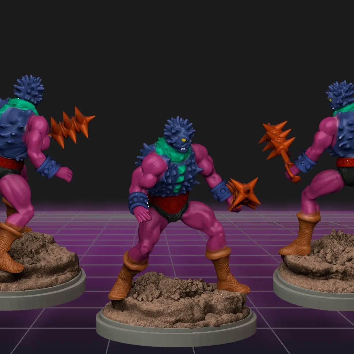 Board Games & Card Games STL Descarga - Spikor (MOTU Classics) figure ...