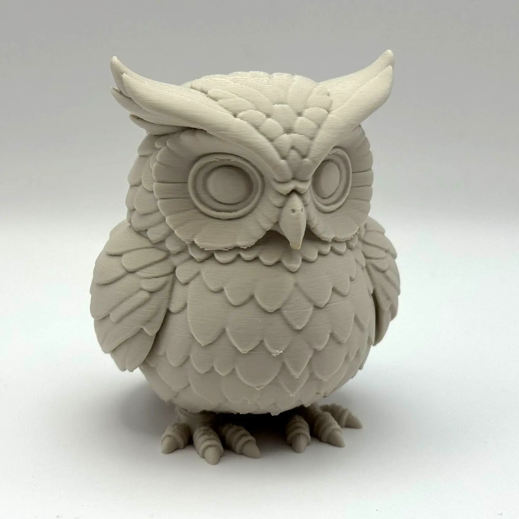 3D Printer Files | 3MF File | Classical Owl Figurine | Creality Cloud