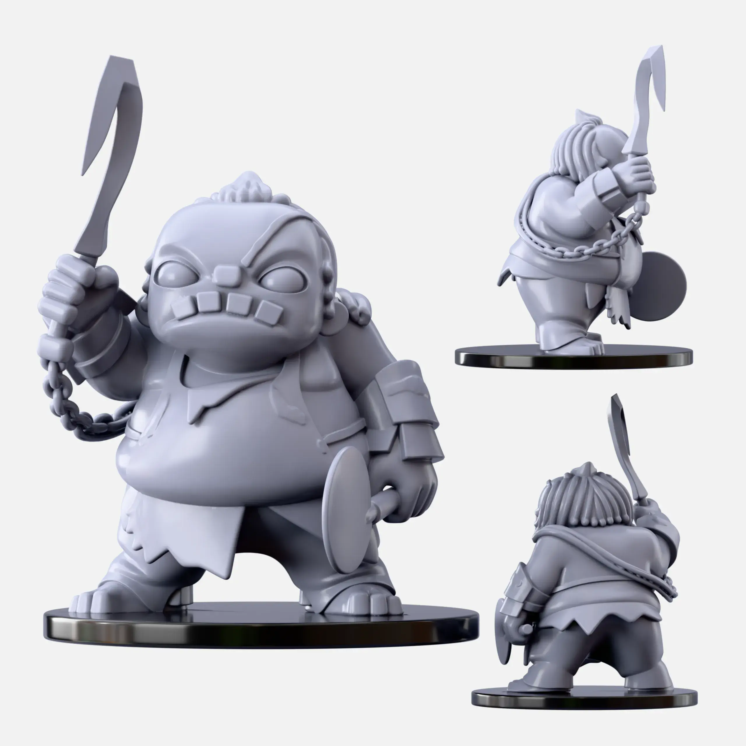 File per stampante 3D | File 3MF | Chibi Pudge Warcraft Fan Art ...