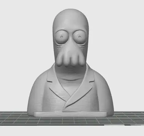 3D Printer Files | 3MF File | Bust Dr. John Zoidberg (Futurama ...