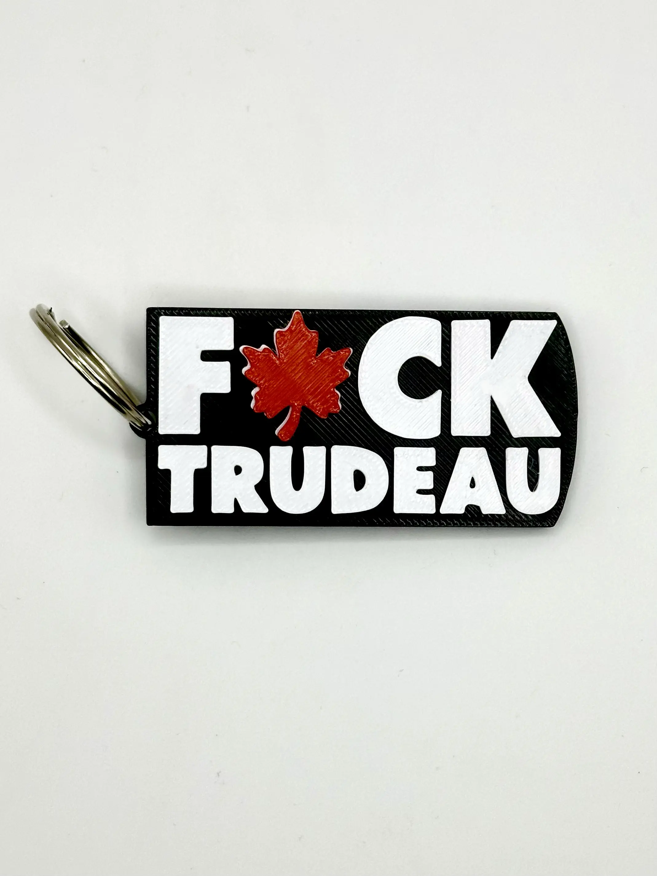 Jewelry & Accessories STL Download - F*ck Trudeau keychainby BatChips