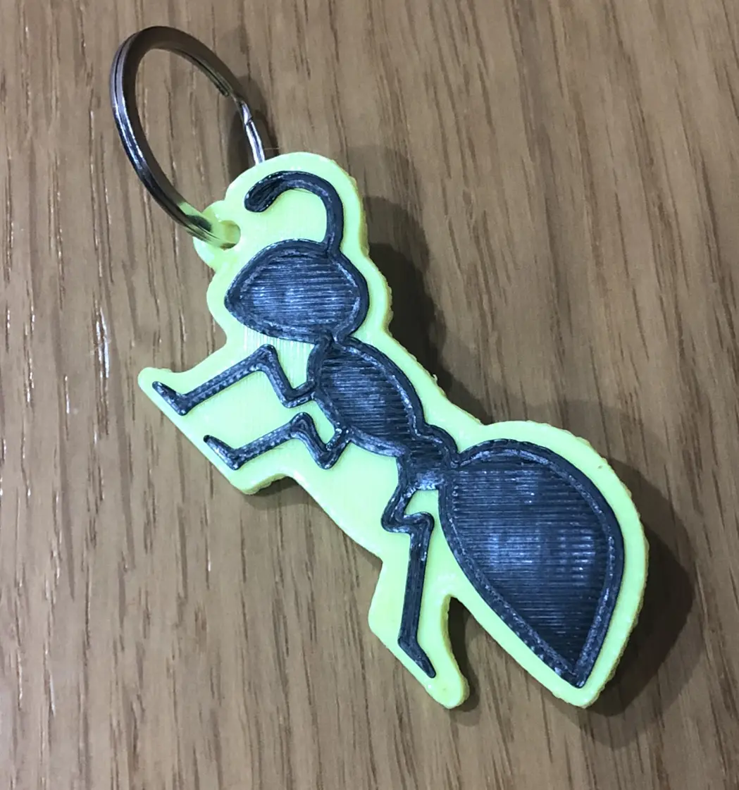 Jewelry & Accessories STL Download - ANT KEYCHAINby Gominolozgz