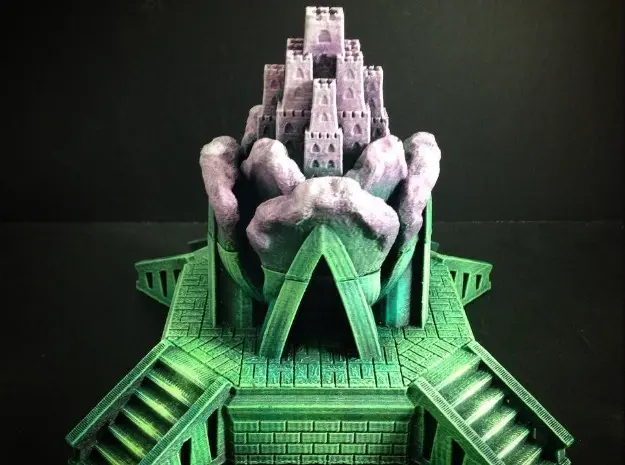Free Props & Terrain STL Download - Castleflower Monument (15mm scale ...