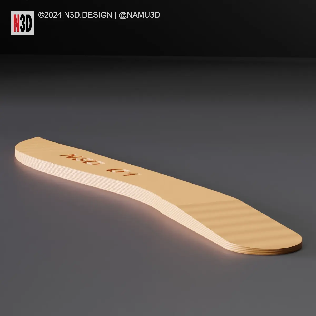 Free Test Models STL Download - Pottery tool 01by Namu3D