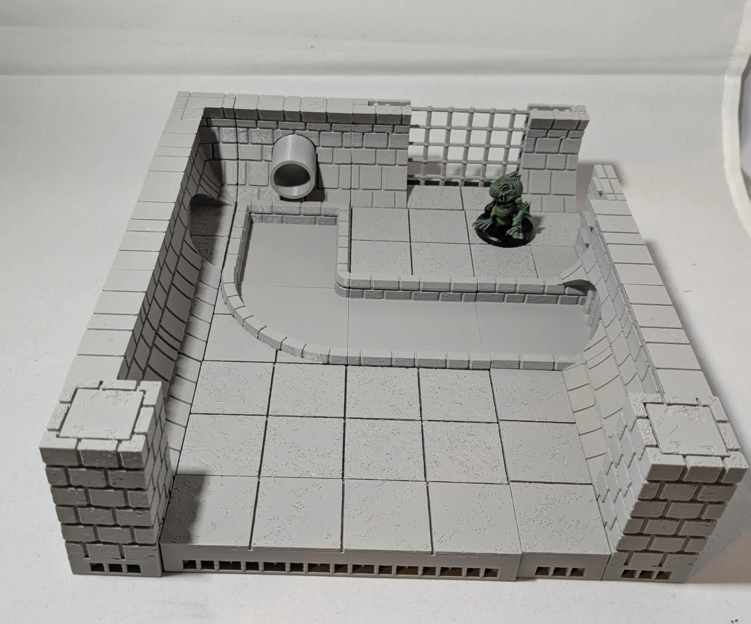 3D Printer Files | 3MF File | Sewer tiles - pillar | Creality Cloud