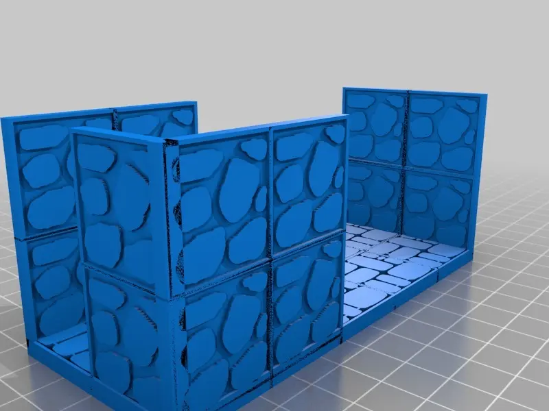 3D Printer Files | 3MF File | Tunnels Of Doom Tiles | Creality Cloud