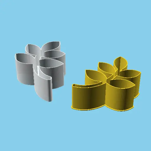 3D Printer Files | 3MF File | Branch with Leaves, nestable box (v1 ...