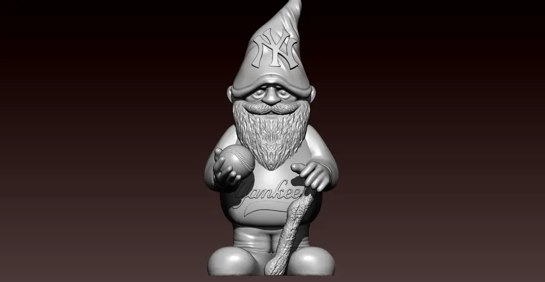 Other STL Download - MLB Garden Gnome - New York Yankees baseball ...