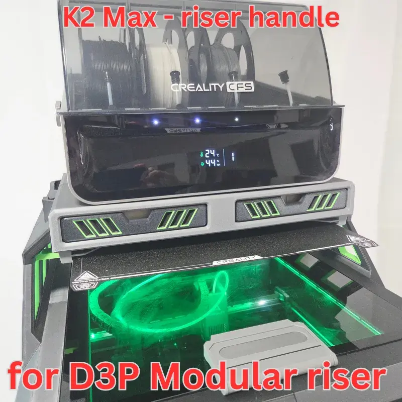 3D Printer Files | 3MF File | K2 Plus Lid handle for K2 Plus D3P riser ...