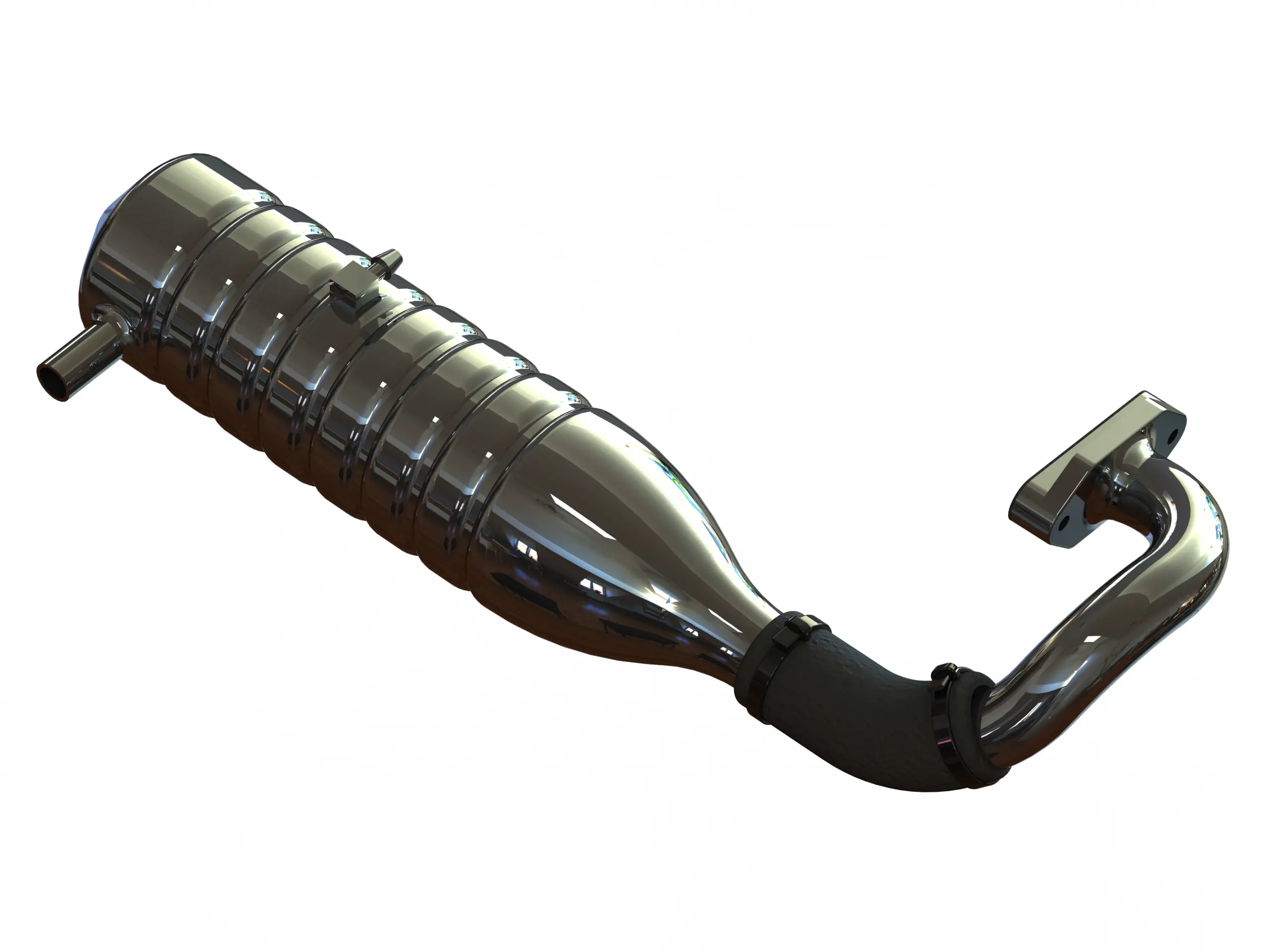 Other STL Download - Tuned Pipe W Exhaust Manifold Set for Rc Carsby MR ...
