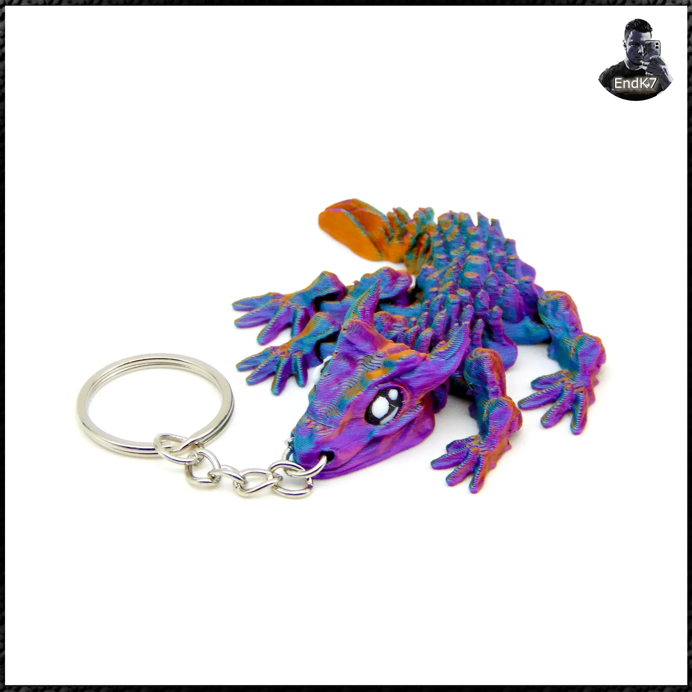 3D Printer Files | 3MF File | Glorious Baby Dragon Keychain | Creality ...