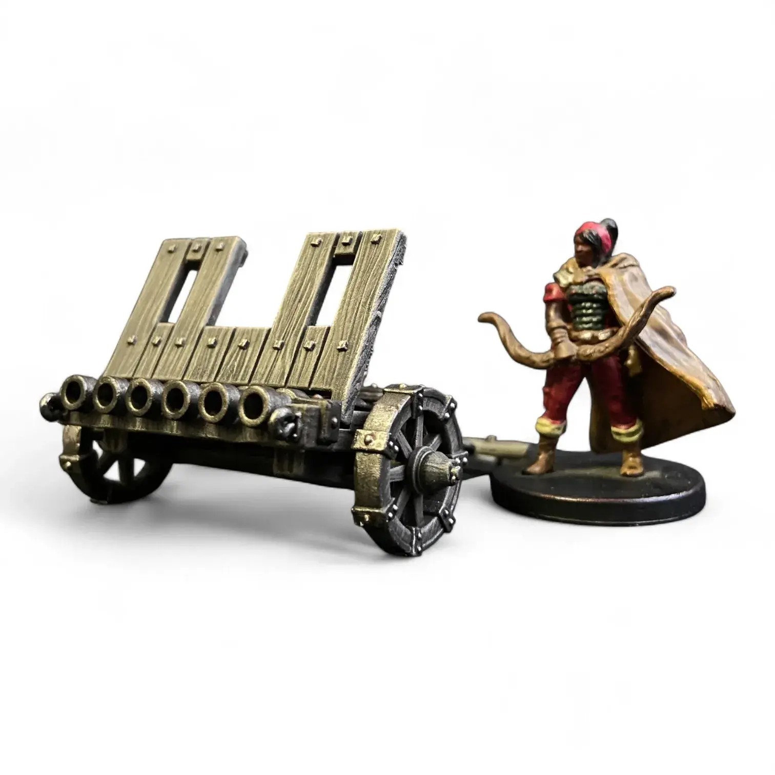 Vehicles & Machinery STL Download - Ribauldequin (Medieval Artillery)by ...