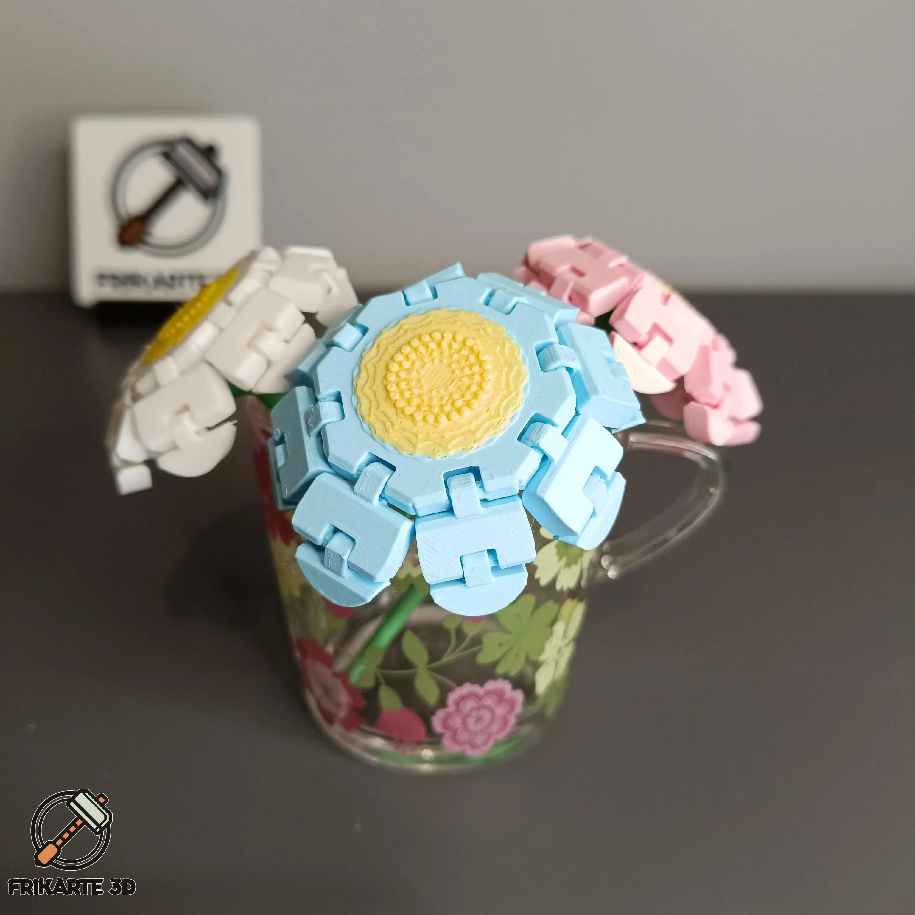 3D Printer Files | 3MF File | Flexi Daisy Flower | Creality Cloud