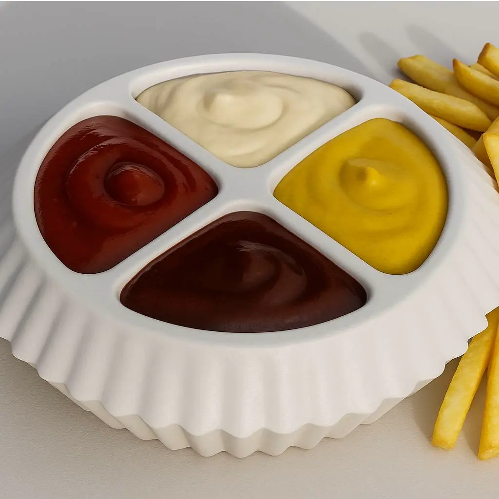 3D Printer Files | 3MF File | Sauce container | Creality Cloud