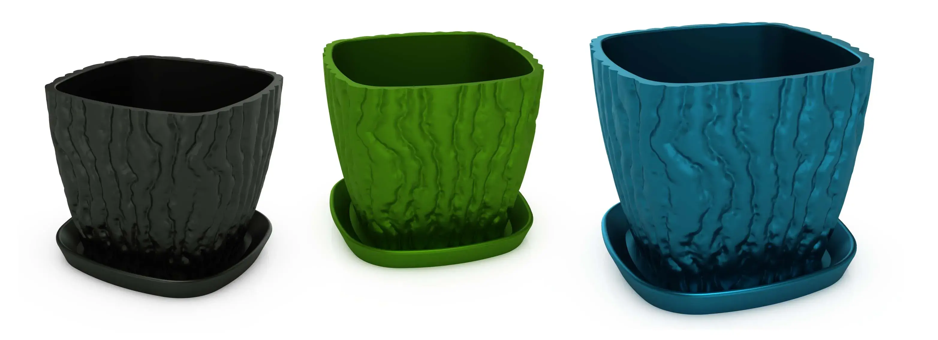 Home Decorations & Ornaments STL Download - AC-PLANTER-POT-006by AYUSH ...