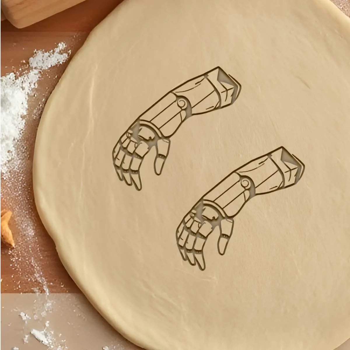Other STL Download - Robot Hand Cookie Cutter, Biscuit Cutterby OALPO