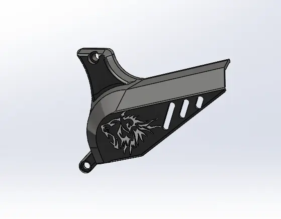 Tools & Spare Parts STL Download - Sprocket cover for motorcycleby LE-PADRE