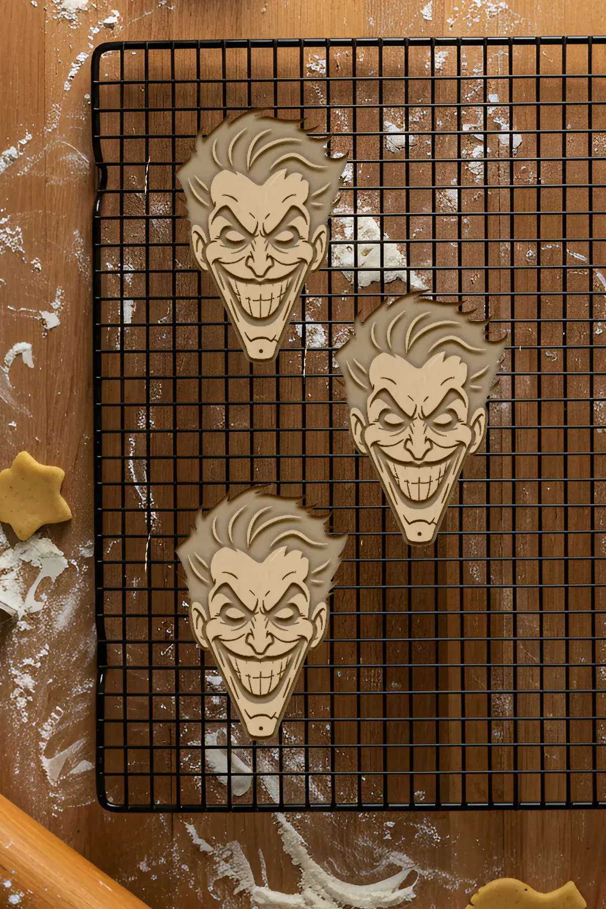 Tools & Spare Parts STL Download - Joker Cookie Cutter, Biscuit ...
