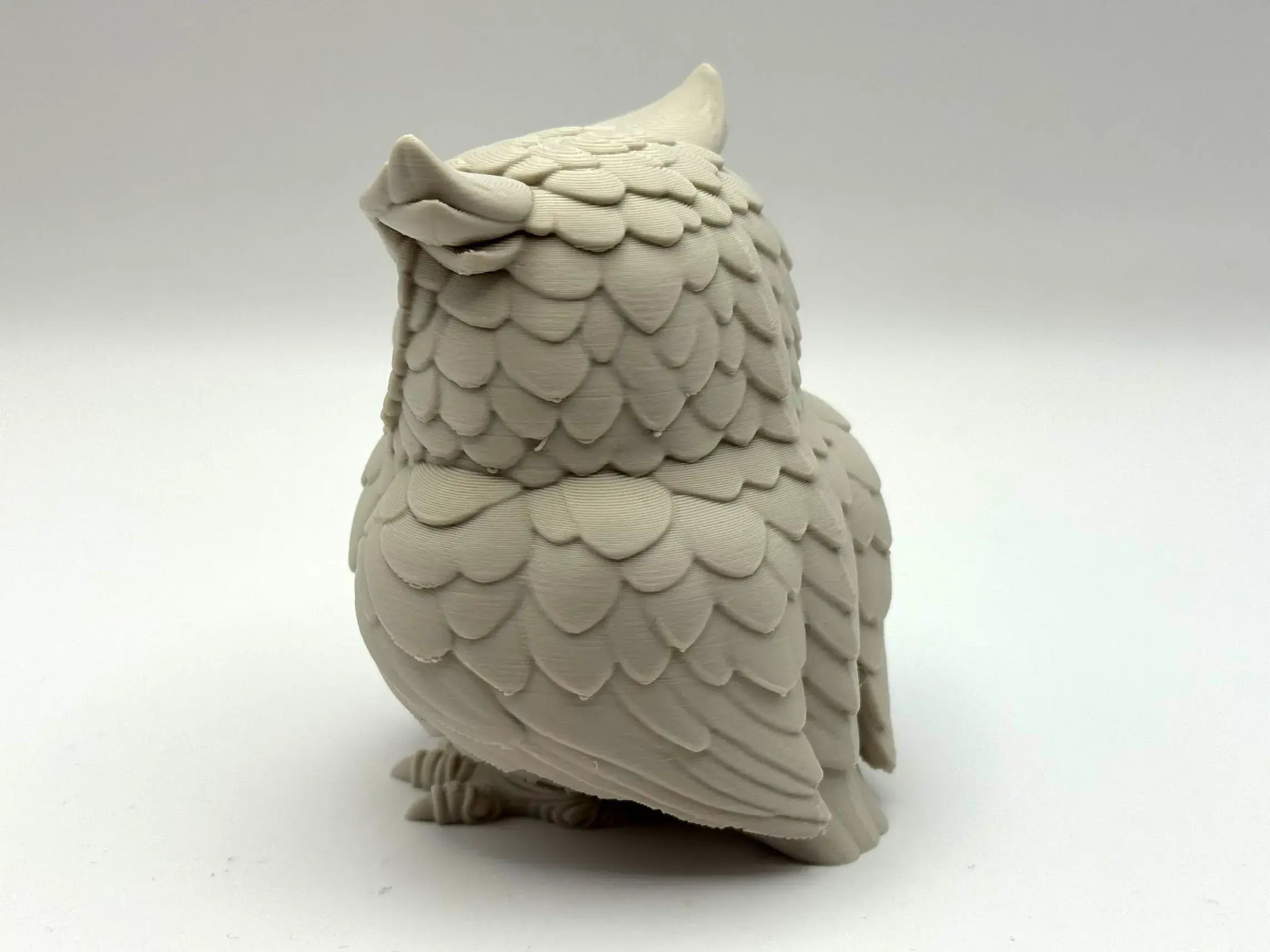 3D Printer Files | 3MF File | Classical Owl Figurine | Creality Cloud