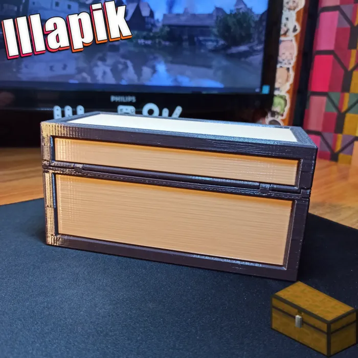 Other STL Descarga - Minecraft Chest - lllapik