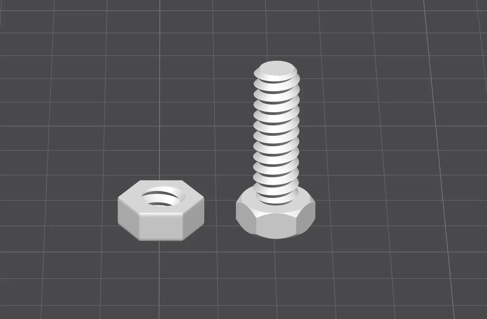 3D Printer Files | 3MF File | StandardBoltNut | Creality Cloud