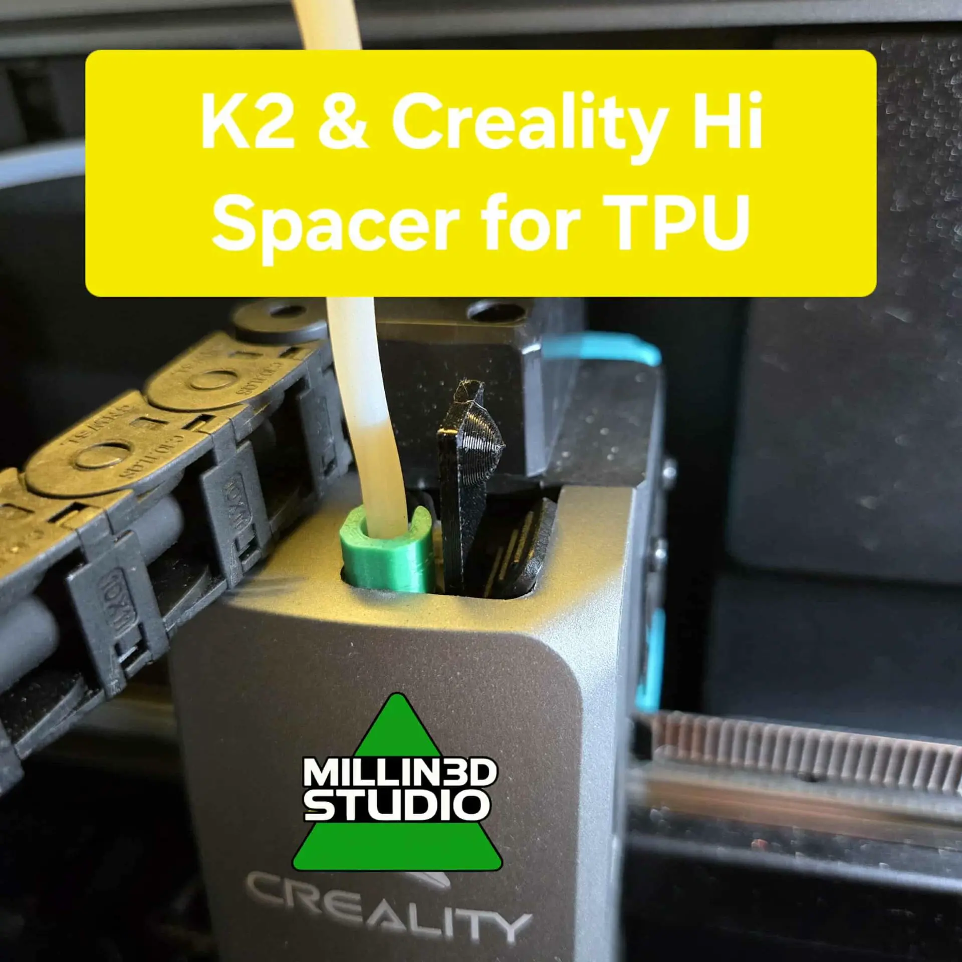 3D Printer Files | 3MF File | Creality K2 plus pro combo & HI TPU Extruder Spacer | Creality Cloud