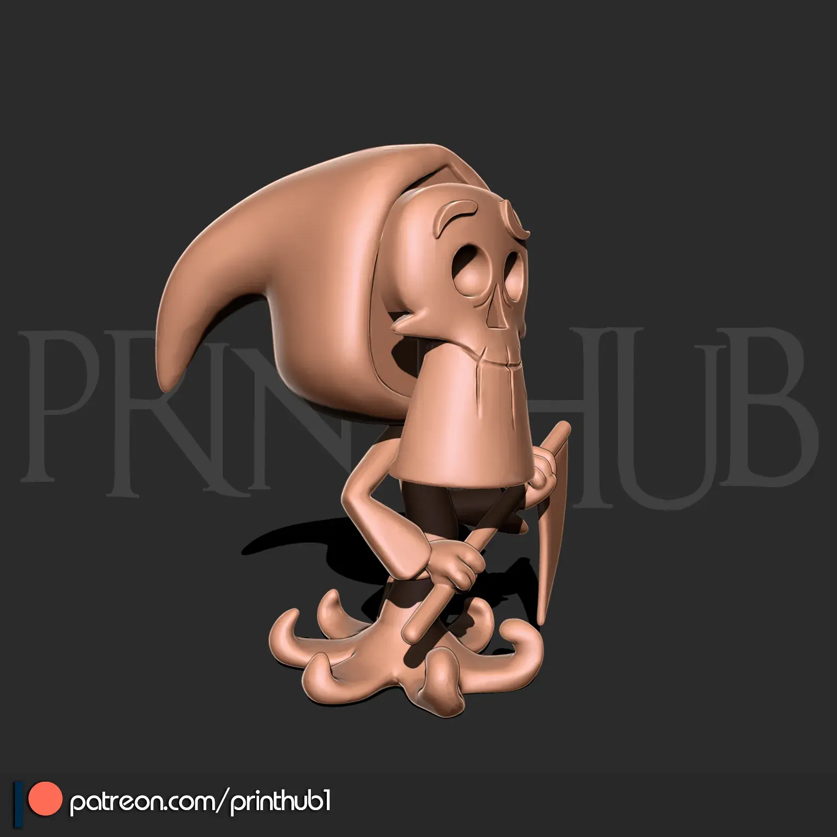 3D Printer Files | 3MF File | Grim Reaper – The Grim Adventures of ...