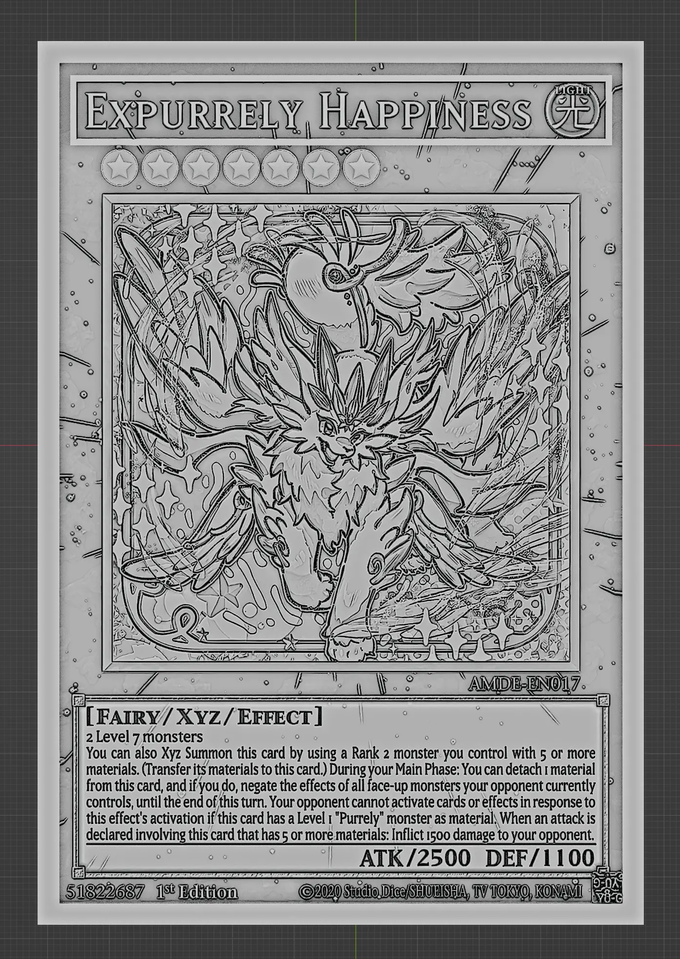 Toys & Games STL Download - expurrely happiness - yugiohby Wsonuchiha3D