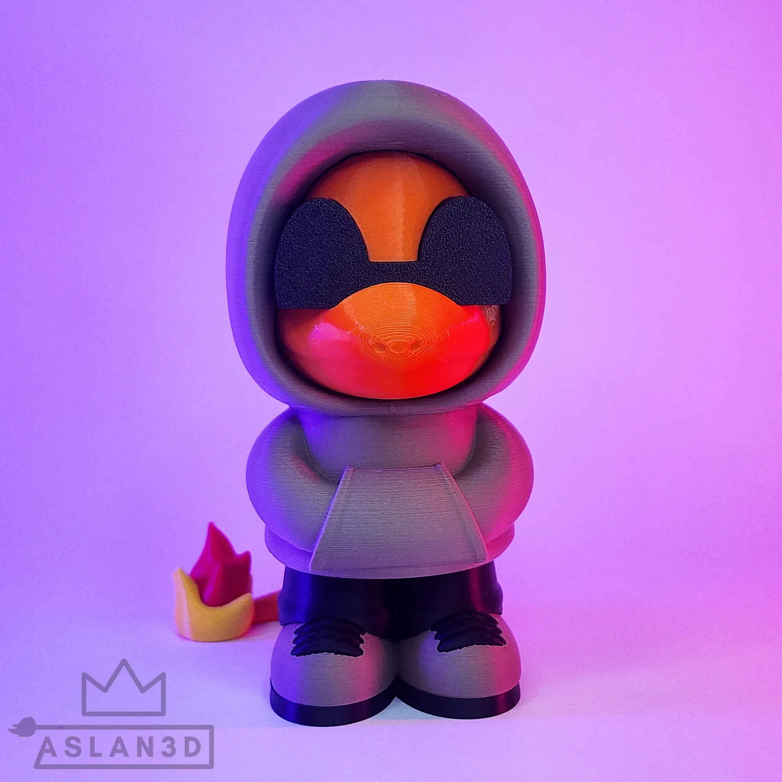 Digital Art STL Descarga - CHARMANDER URBAN - BY COLORS - Aslan3D