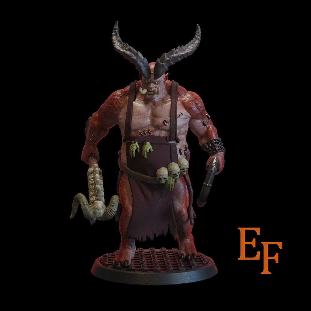 Butcher | 3D models download | Creality Cloud