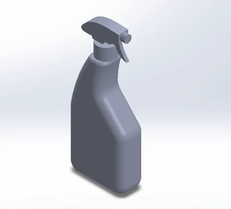 Home Appliance Accessories STL Download - House Series - Spray Bottleby ...
