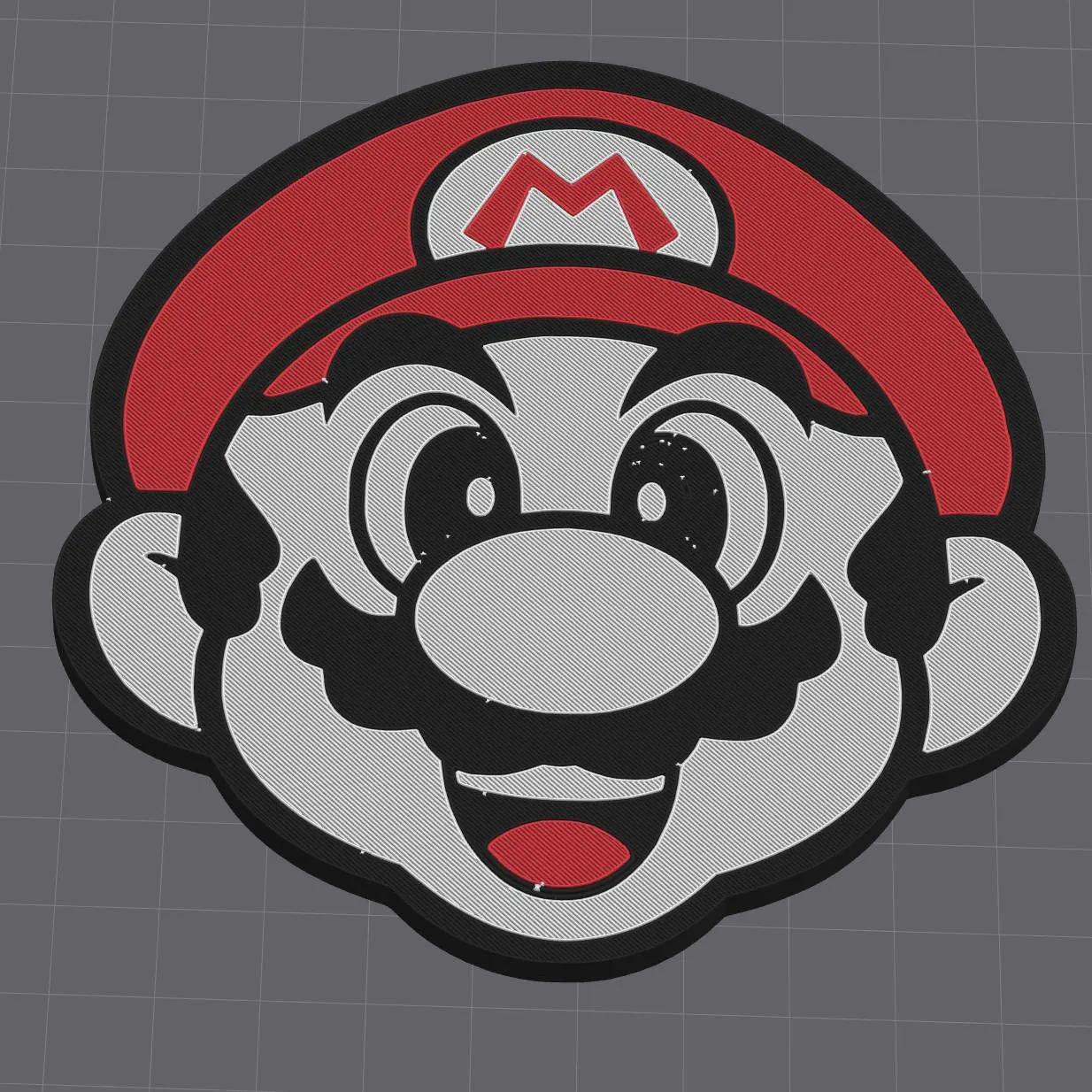 3D Printer Files | 3MF File | Mario Bros Coaster | Creality Cloud