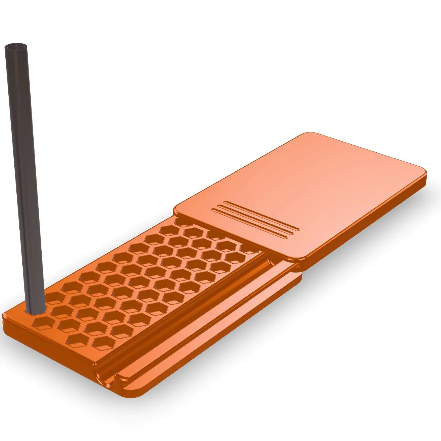 Other STL Download - Snuff Box Wallet - HexGrid Spill-Proof Trayby TrapHaus