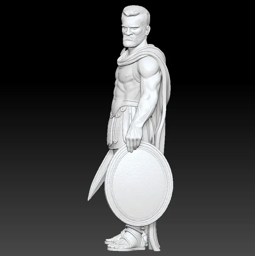 Ücretsiz Other STL indir - Ancient Greek Warrior – Full Body Realistic ...
