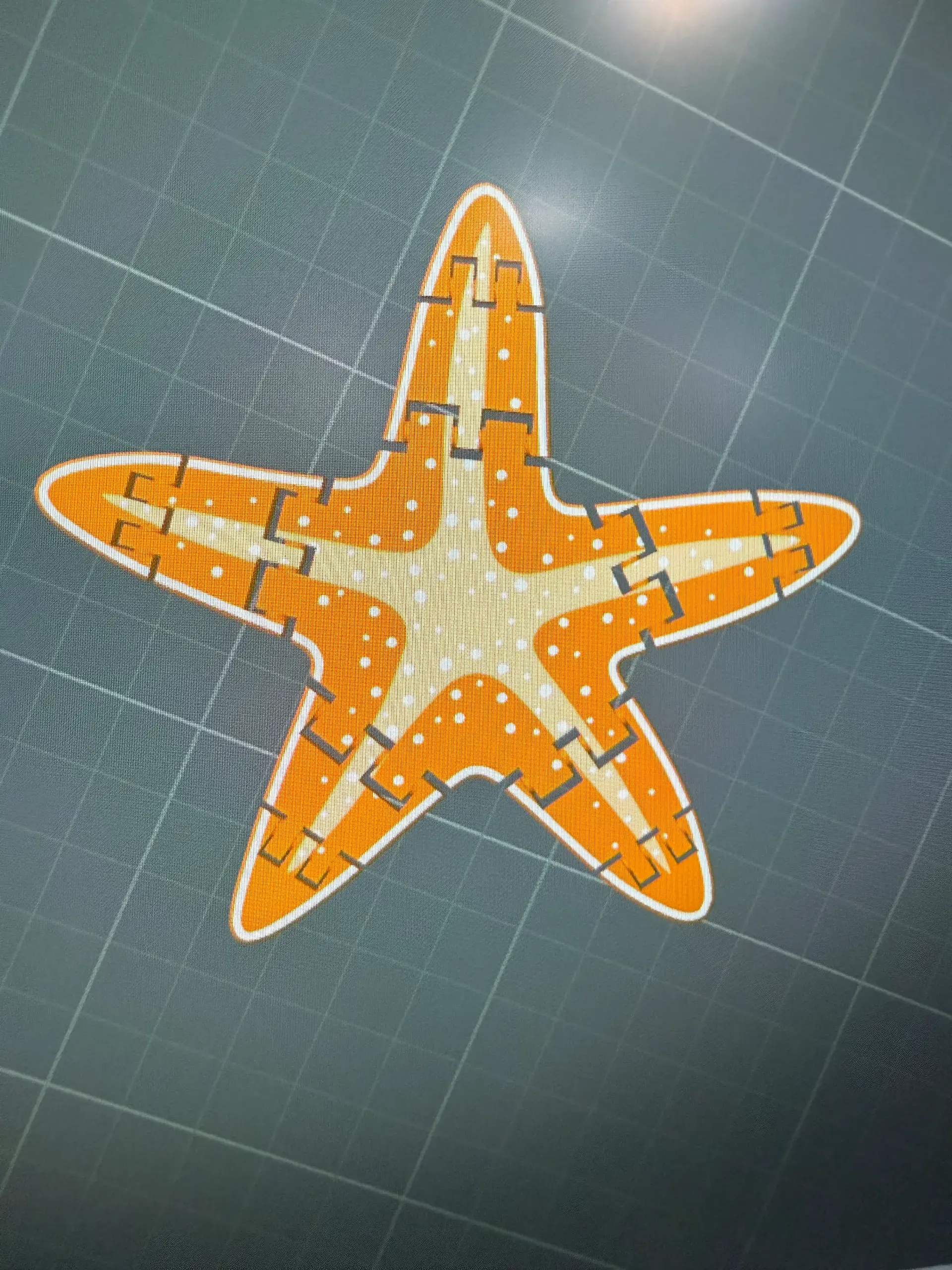 3D Printer Files | 3MF File | flexi starfish | Creality Cloud