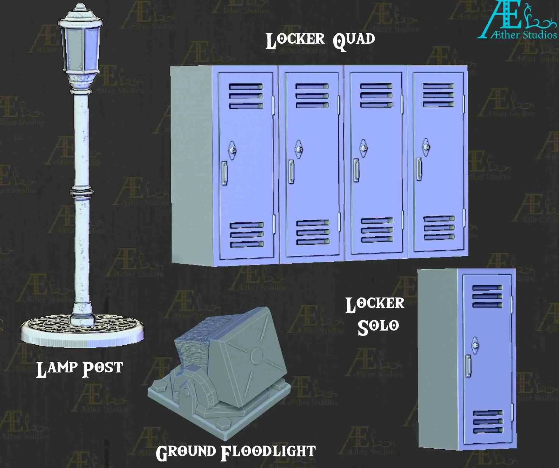 Other STL Download - AEURBN4 – Modern Urban Signs and Scatterby Aether ...