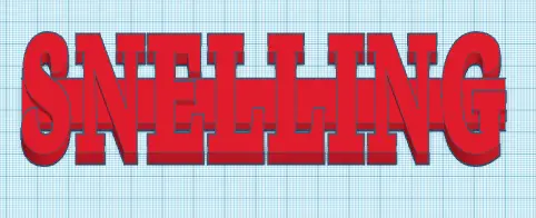 Free Badges & Coins STL Download - Snelling Signby PLA on words