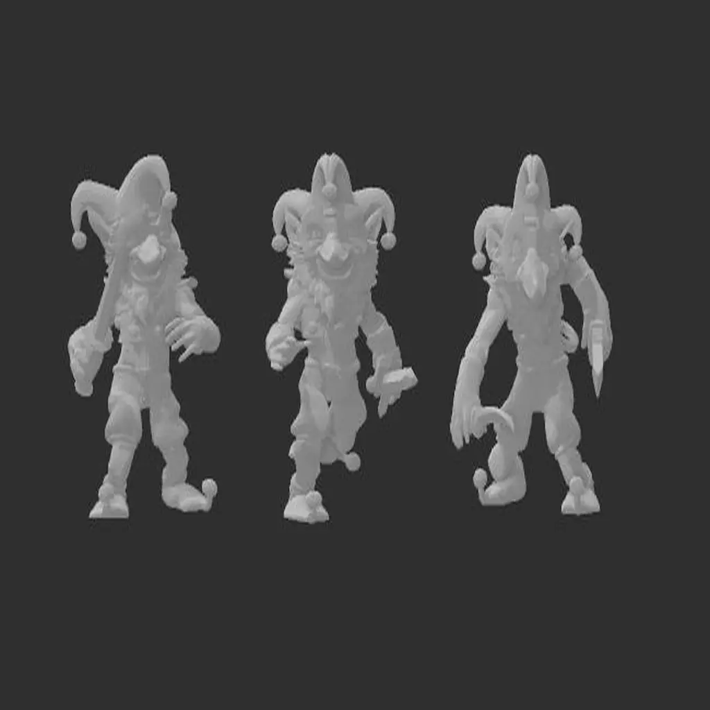 Free Miniatures STL Download - 9 clockwork gnoblars - steampunk grotsby ...