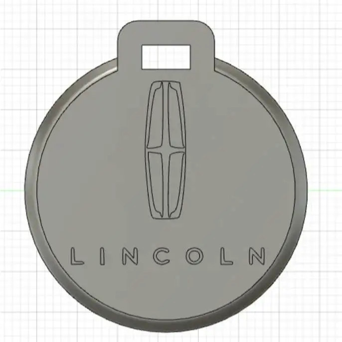 Free Jewelry & Accessories STL Download - Pendentif porte clé Lincoln ...