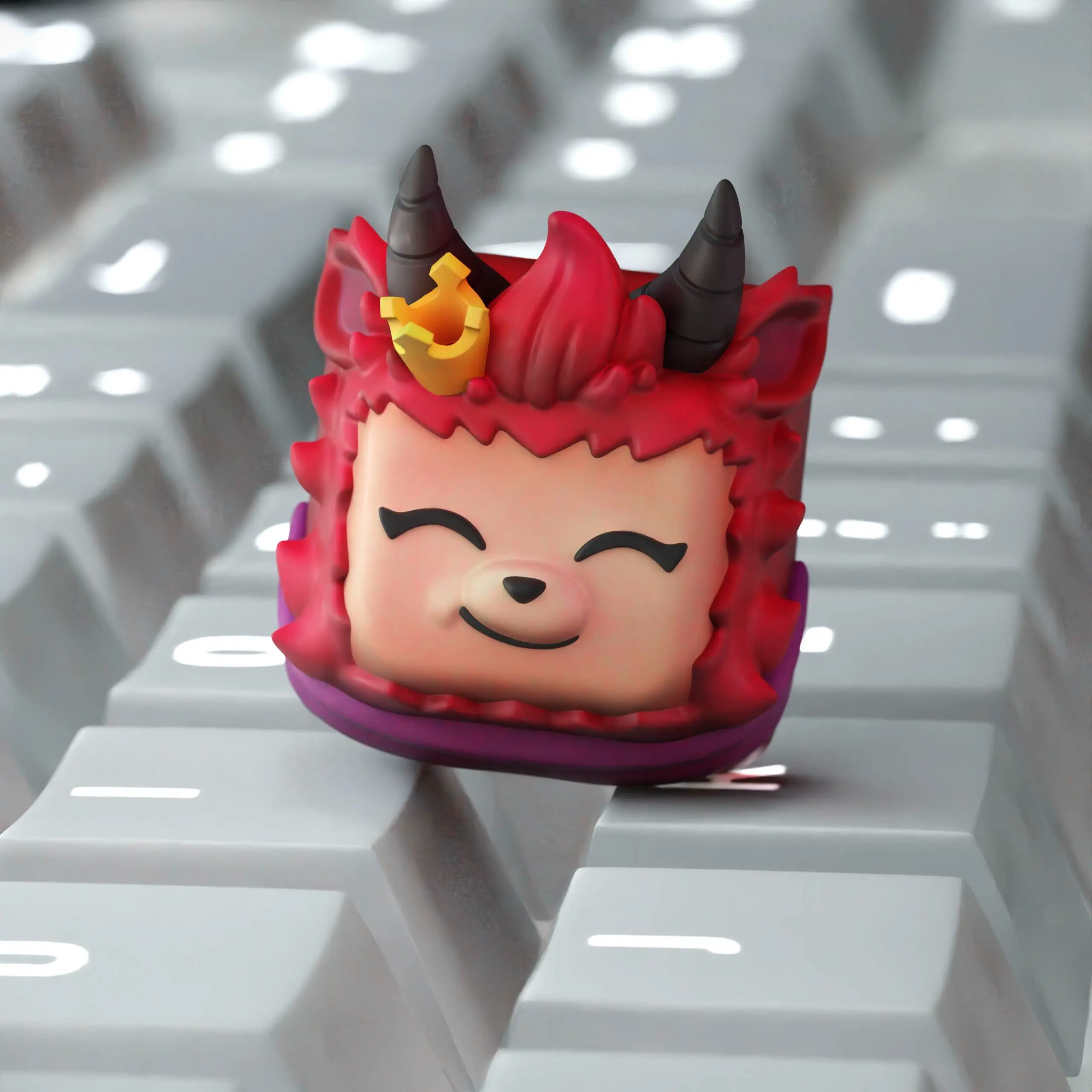 Miniature Games & Accessories STL Download - Devil Teemo keycap ...