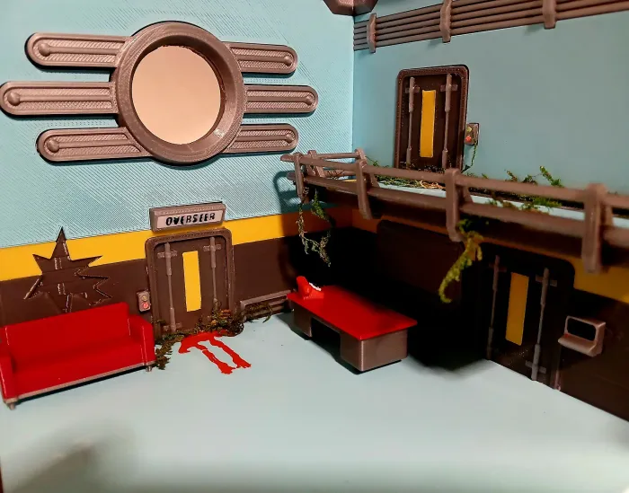 Props & Terrain STL Download - Fallout Vault Dioramaby Eskimo Pie