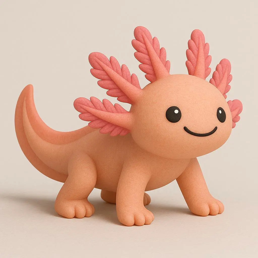 3D Printer Files | 3MF File | Axolotl | Creality Cloud